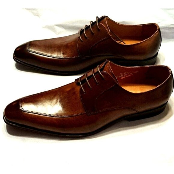 Carrucci | Shoes | Mens Carrucci Leather Shoes Cognac Calf D | Poshmark